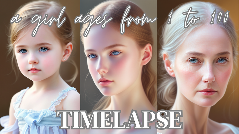 How To Make A TIMELAPSE Video, Aging Time-Lapse, timelapse girl, 타임 랩스 ...