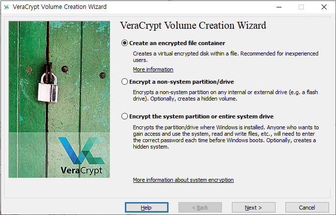 VeraCrypt 사용과 분석