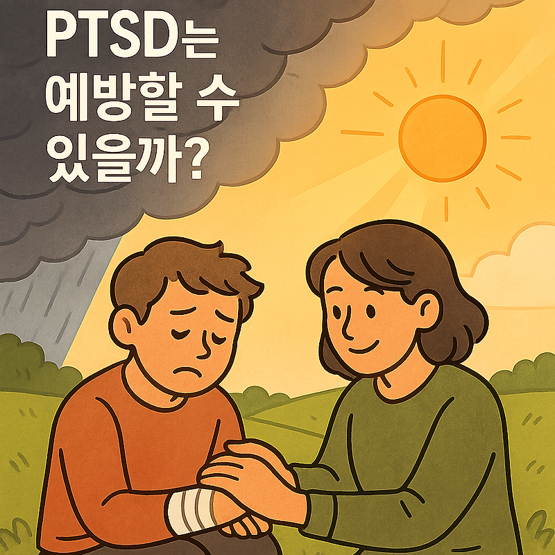 PTSD 시리즈 4편: PTSD는 예방할 수 있을까? 트라우마 후 초기 대응 가이드