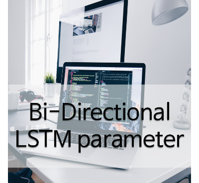Bi-Directional LSTM (BLSTM) parameter 이해 :: 나무르