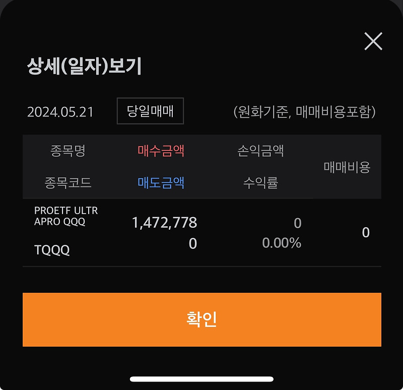 주식 매매 일지(17): TQQQ Again x2 :: 흘러가는 대로