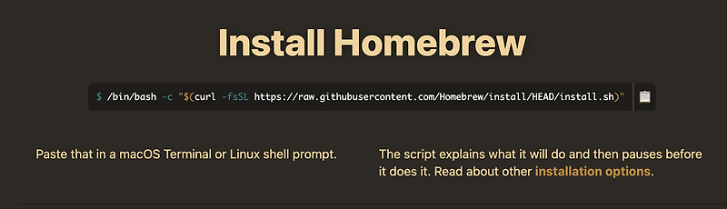 [MacOS m1] HomeBrew설치하는 법 — 깃든블로그