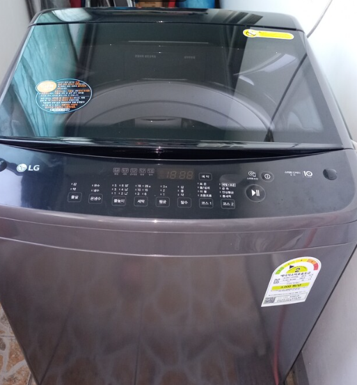 LG 신형 통돌이세탁기 TR13ML2 후기 스마트인버터모터라 조용하게 빨래가 잘 돼요. 원룸세탁기로 추천! 친절한 기사님의 설치까지~ #1