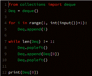 [Python Silver IV 2164] 카드2