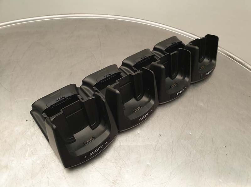 【단독】충전 거치대 산업용 PDA DOT DOTH-300 4-슬롯 크래돌 4슬롯 이더넷 받침대 DOTH300-4 Cradle DOTEL 디오텔 DOTH-300U, DOTH ...