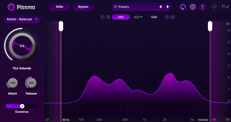 iZotope, Plasma 지능형 튜브 채도 플러그인