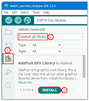 [E-02] ESP32-HUB75-MatrixPanel-DMA 라이브러리 설치