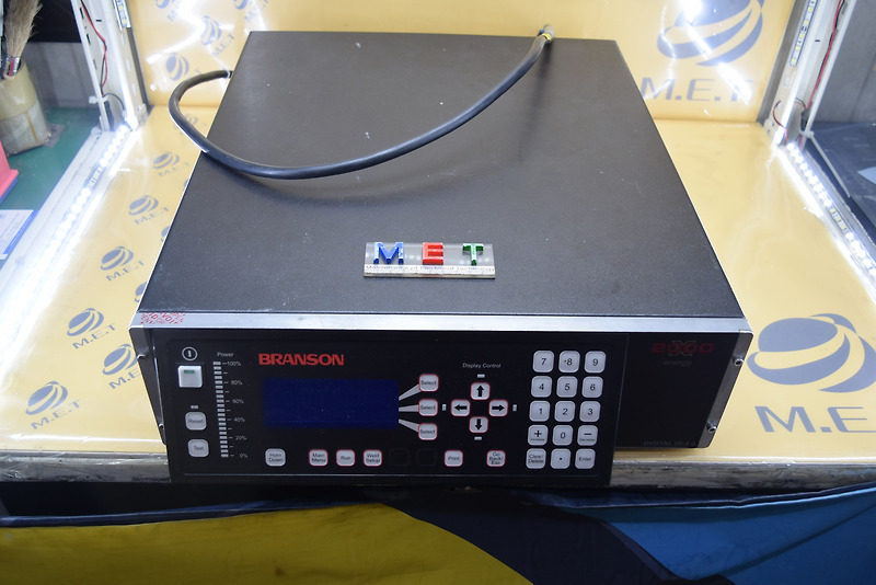BRANSON 2000XEA CONTROLLER 산업용 자동화 장비 수리 (주)엠이티