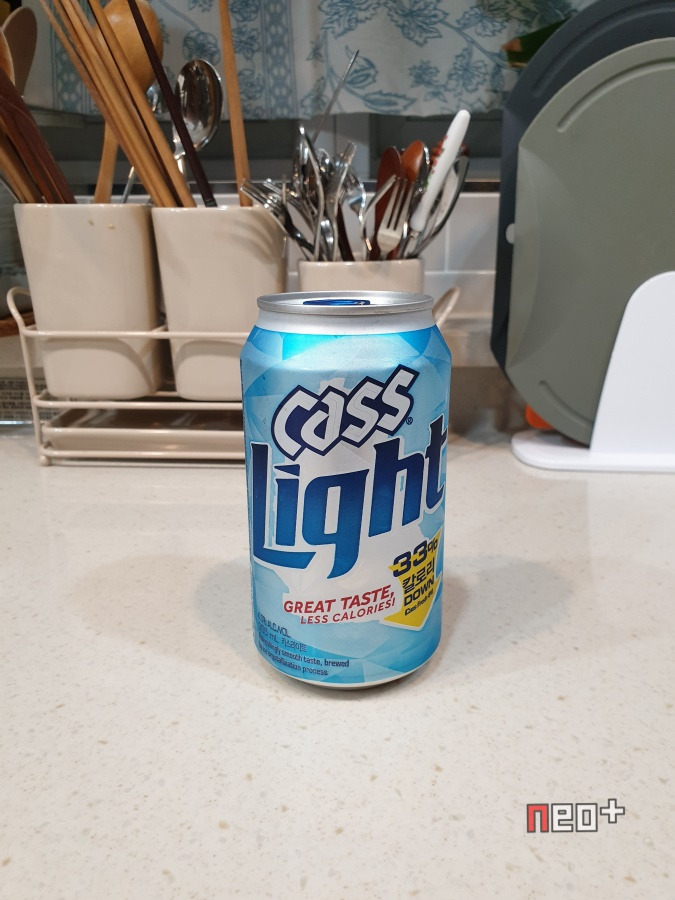 [주류 198][캔-355ml] 카스 라이트(Cass Light)