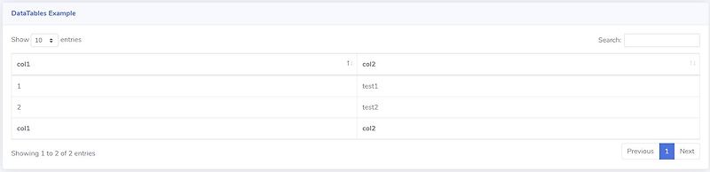 sunight1999's blog :: [javascript] DataTables를 Spring Boot와 같이 사용하기