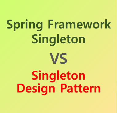 Bean이란? 그리고 Spring의 싱글톤 활용(singleton registry)