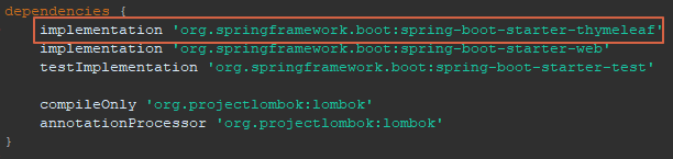 [SpringBoot] Thymeleaf 적용 방법