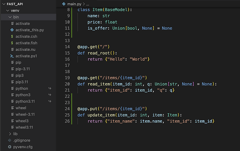 [Python] FastAPI 사용하기 - 가상환경 , requirements.txt 설정