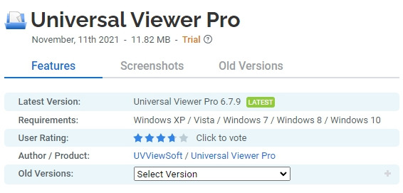 Universal Viewer Pro 무료 다운로드