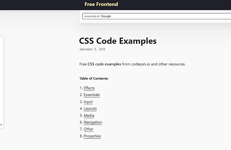 CSS Code