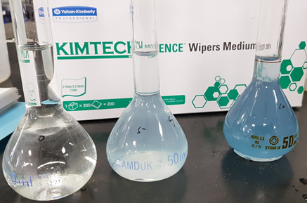 수질실험)SiO2 몰디브덴청법(Molybdenum blue Method)