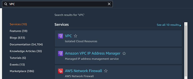 AWS VPC 시작하기-1