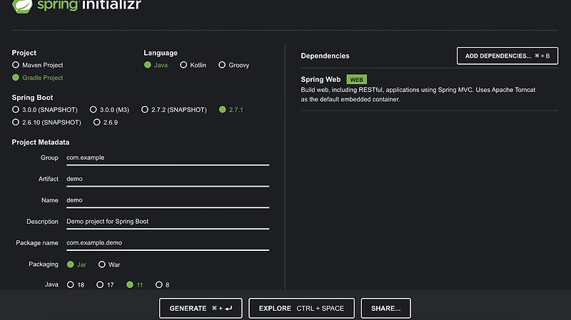 [Spring] REST API 맛보기