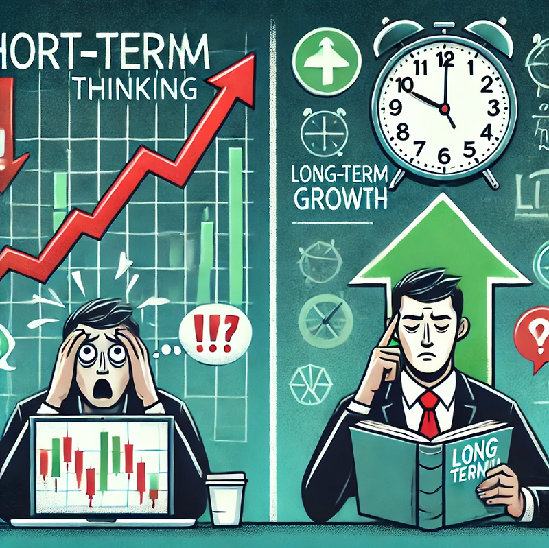 단기적 사고(Short-Term Thinking): 투자자의 함정과 극복 방법