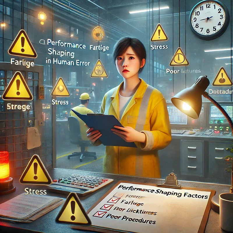 휴먼에러에 영향을 미치는 PSF 요인의 이해