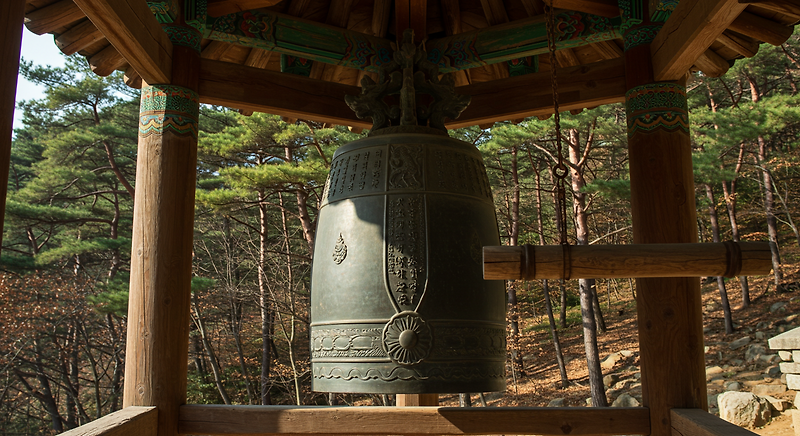 Korean Buddhist Bell Art – Harmony in Bronze and Sound