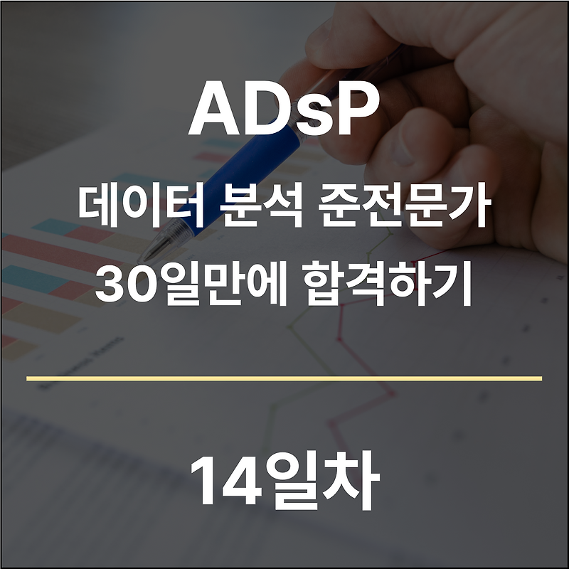 [14일차]_데이터분석준전문가(ADsP)_30일만에 합격하기