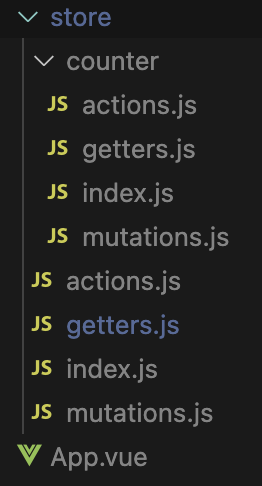 [Udemy Vue 완벽가이드 Section15] 225. Vuex 코드 및 파일 구조화하기