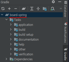 [IntelliJ] build.gradle 수정 후 의존성 refresh 방법