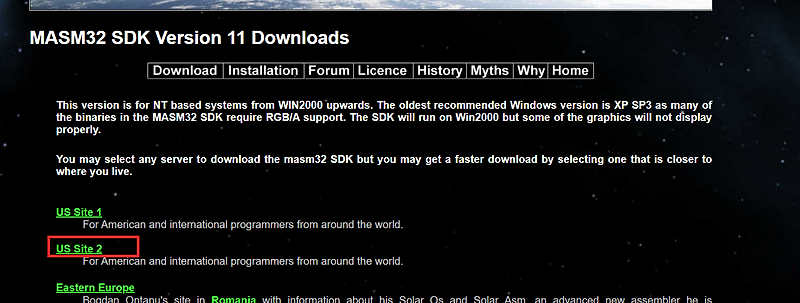 visual studio 에서 masm32( 어셈블러) 사용하기