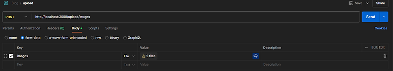 [Nestjs] multer로 이미지 파일 업로드하기