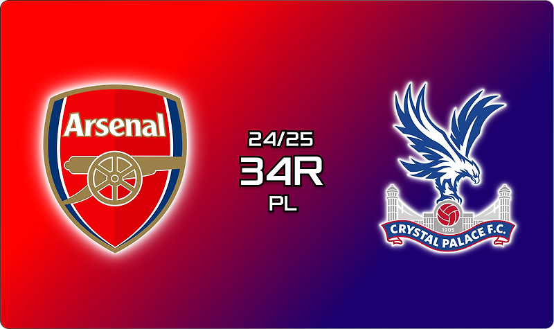 [Mini 프리뷰] PL 34R 아스날 vs 팰리스: 제자리 순위 굳히기 ! 사실상 동기부여 떨어지는 런던 더비