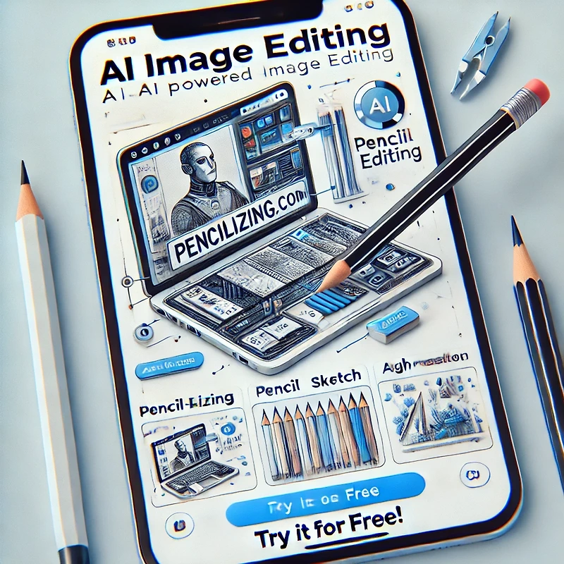 AI 기반 무료 이미지 편집 도구, Pencilizing을 소개합니다!