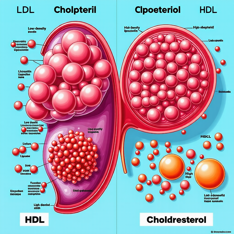 콜레스테롤의 두 얼굴: LDL과 HDL의 역할과 중요성