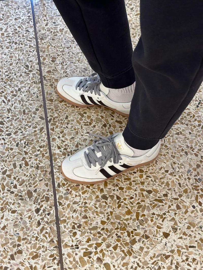 [아디다스] 삼바 OG W 다크 브라운 JS3181 - 공홈 구매 후기