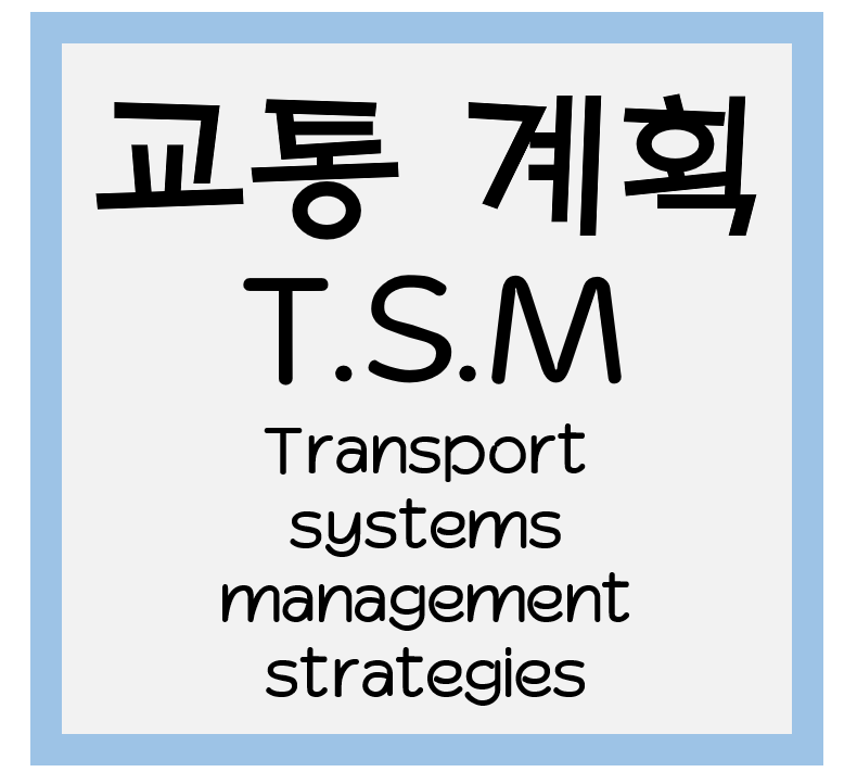 TSM (Transport systems management strategies)