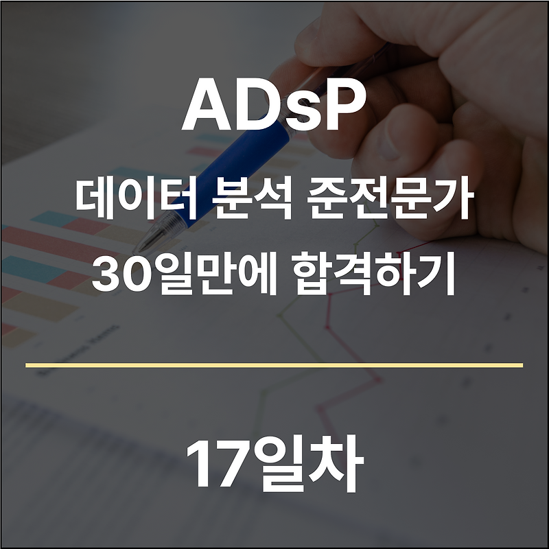 [17일차]_데이터분석준전문가(ADsP)_30일만에 합격하기