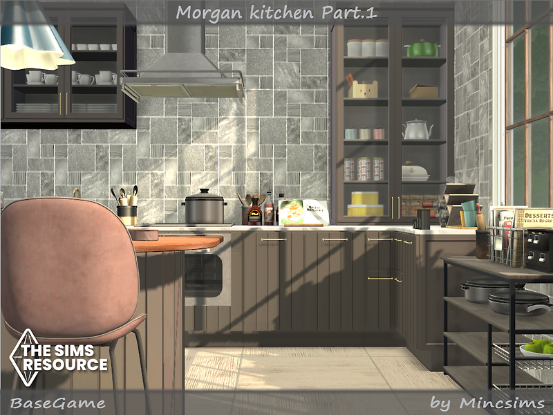 Morgan Kitchen Set — MINCSIMS