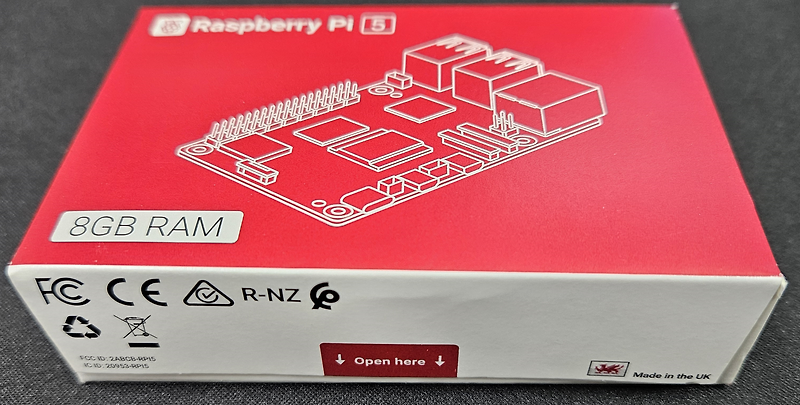 [Review] Raspberry Pi 5 리뷰 1 - 개봉 및 OS설치 / 디바이스마트 - Open Embedded Club