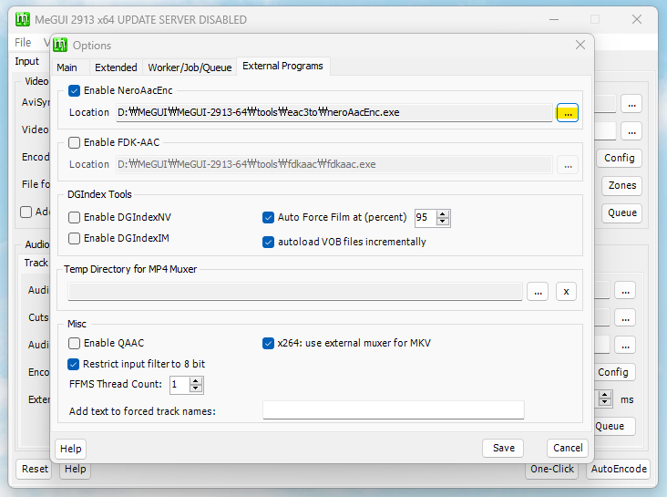 메구이 (MeGUI) 64비트 설치하기