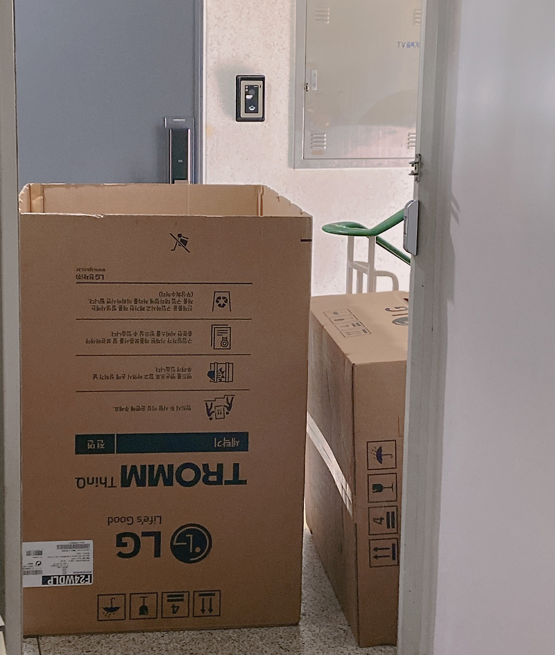 [워시타워후기] LG 트롬 세탁기24kg 건조기19kg 직렬설치 내돈내산