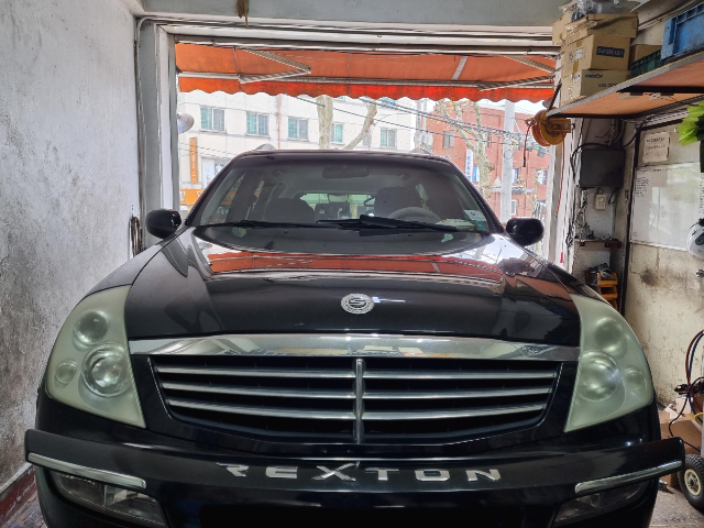 자동차에어컨 고장 렉스턴 차량에어컨 콤프레샤 불량으로 찬바람이 나오지않아 교체 한라 카에어컨 전문점 수리 후기