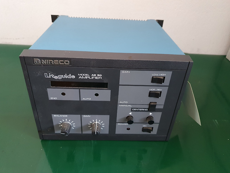 NIRECO AE50 Liteguide Amplifier AE50-2 Amp Tension Controller