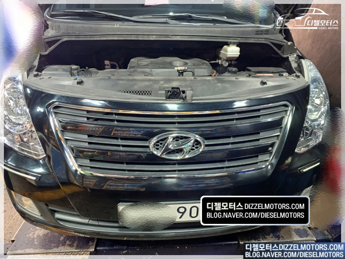 그랜드 스타렉스/4종 클리닝 셋트 작업 방문-인젝터 클리닝,흡기 클리닝,밸브 클리닝,DPF 탈거 클리닝,BBN 카본 수소 클리닝