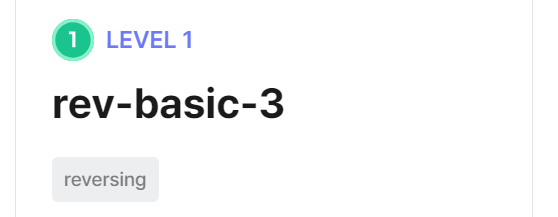 [Dreamhack] rev-basic-3