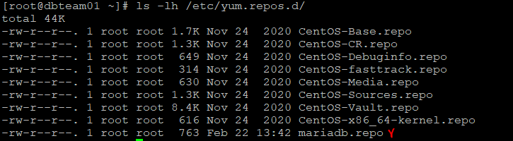 [MariaDB] CentOS 7 - MariaDB 특정 버전 설치하기, 원격 접속 설정