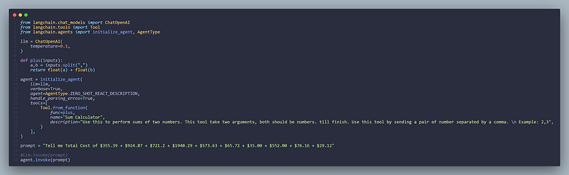 [GPT][INVESTORGPT] Zero-shot ReAct Agent