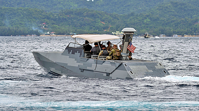 미 해군 특수전부대, 필리핀 합동 해상차단 훈련 Tempest Wind 24