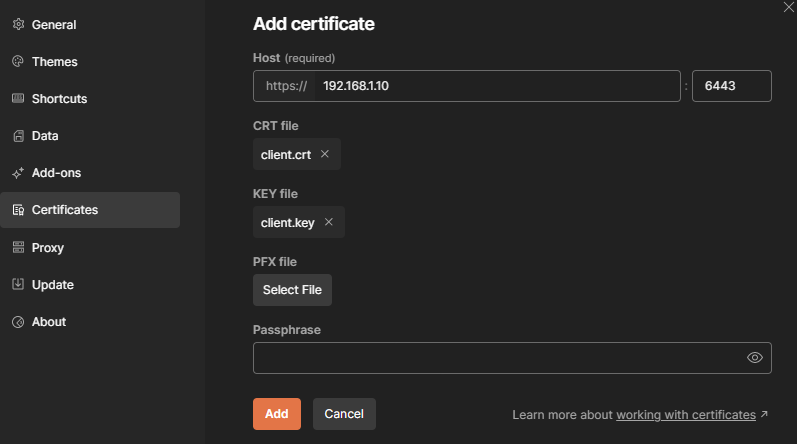 [k8s] API 서버에 인증서를 통한 직접 정보 조회
