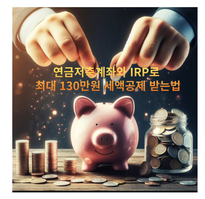 연금저축계좌와 IRP계좌로 최대 130만원 세액공제 받는 법: 절세를 위한 완벽 가이드
