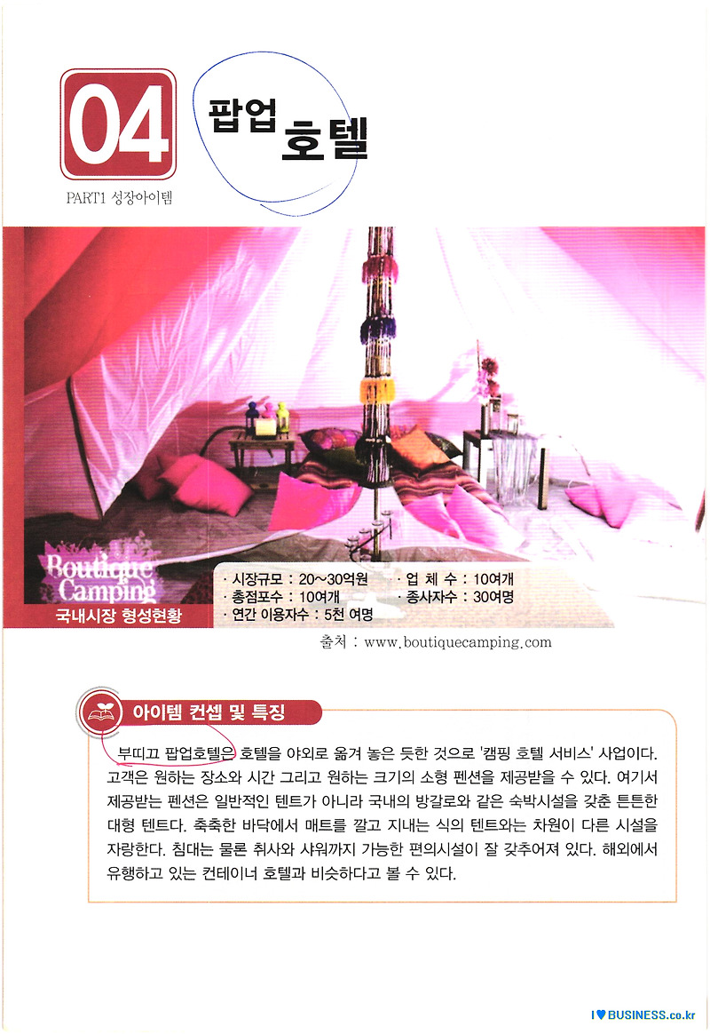 Small business start-up idea: Pop-up hotel